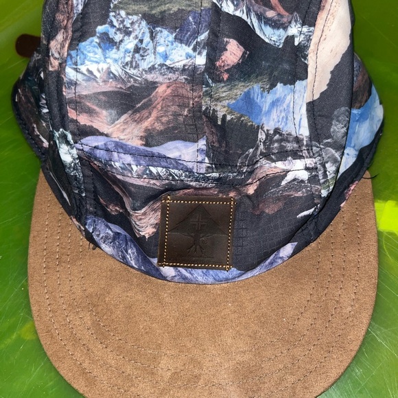Lrg | Accessories | Lifted Research Group Multicolor Mountain Print Cap ...